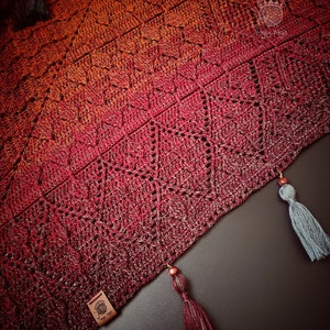 Aztec Shawl Crochet Chart - Etsy