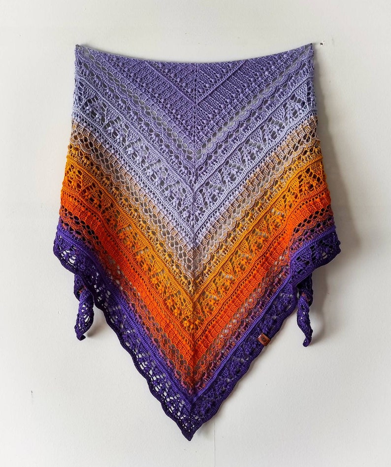 Arcadia Shawl PDF Crochet Pattern - Etsy