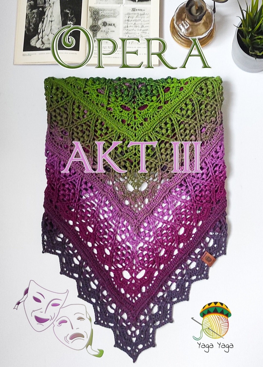 Opera ACT 3 Shawl PDF Crochet Pattern - Etsy
