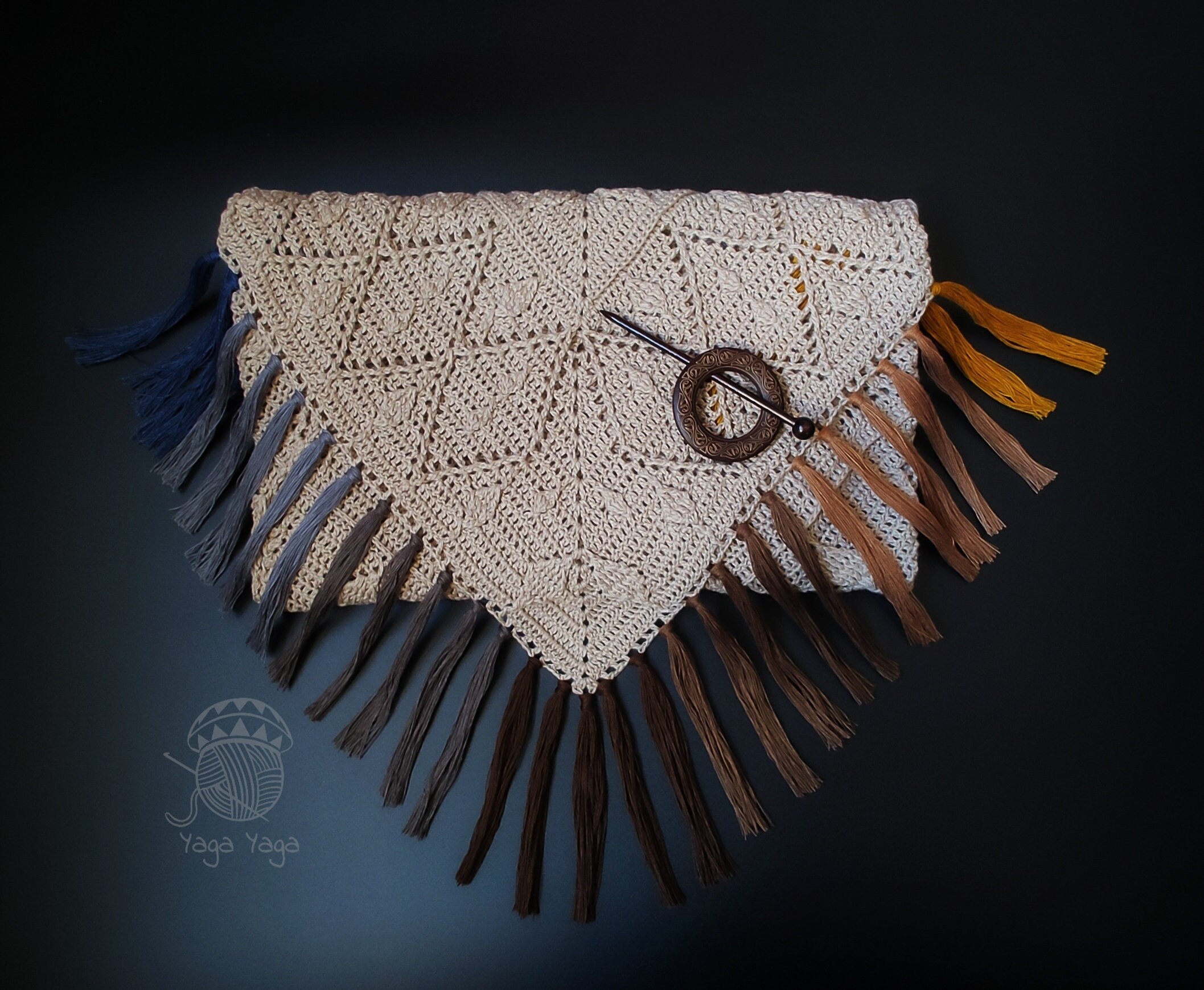 Aztec Shawl Crochet Chart - Etsy