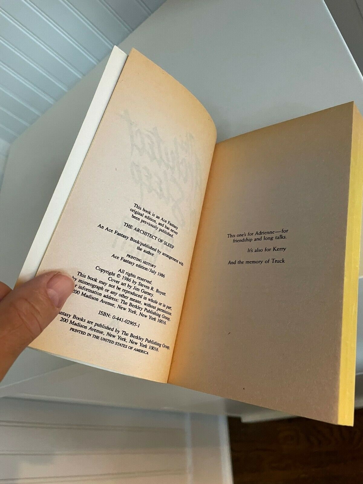 The Architect of Sleep by Steven R. Boyett PBO 1st Fine Unread - Etsy