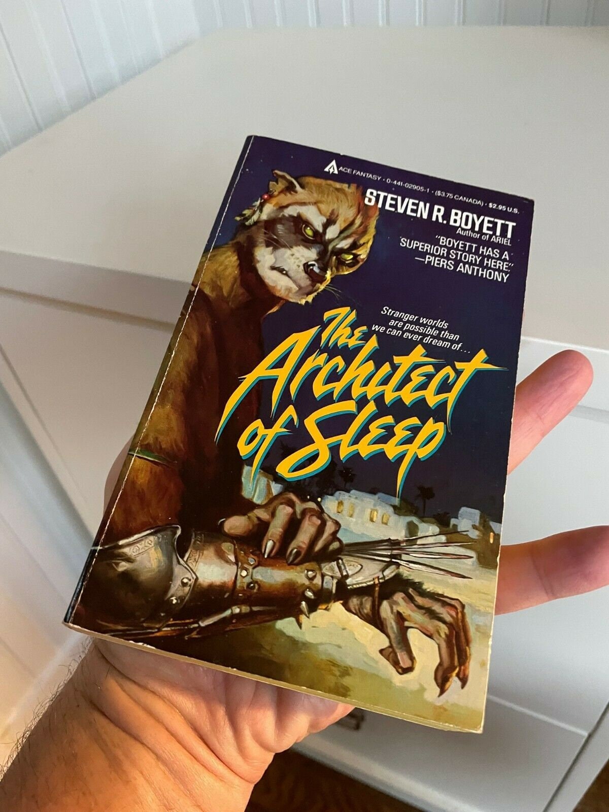 The Architect of Sleep by Steven R. Boyett PBO 1st Fine Unread Ace 1986 ...