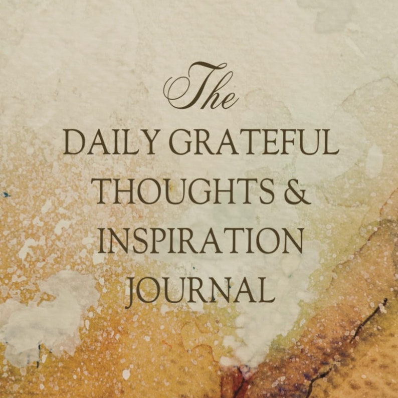 Gratitude Journal | Thankfulness Diary | Positive Affirmations | Self ...