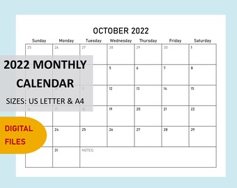 Printable 2023 Monthly Calendar Portrait Orientation, Simple Blank ...