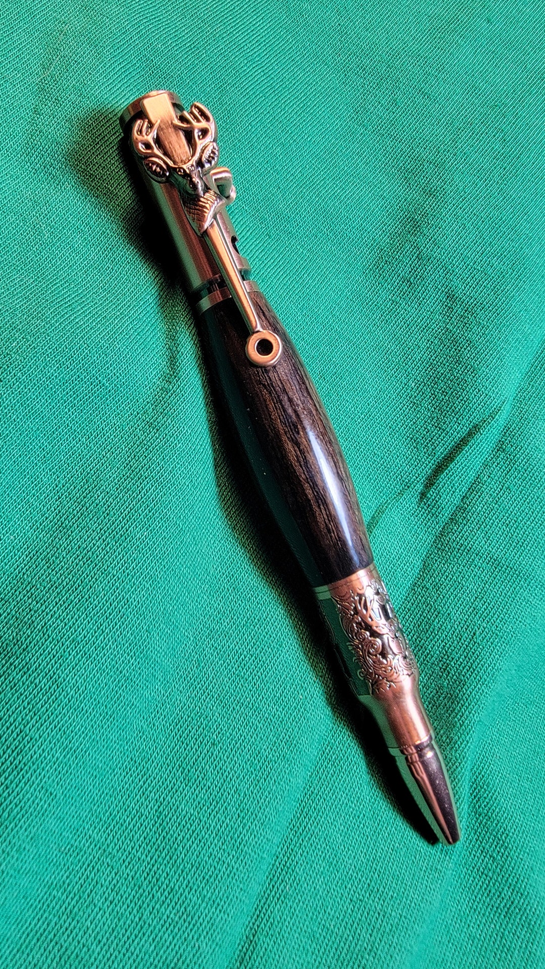 Deer Bolt Action Pen in Copper - Etsy