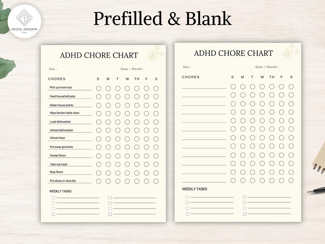 adhd-chore-chart-for-kids-adhd-planner-editable-chore-chart-etsy-hong