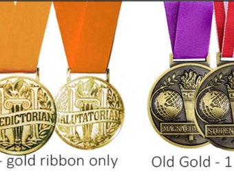 Graduation Honor Medallion / Medals - Etsy