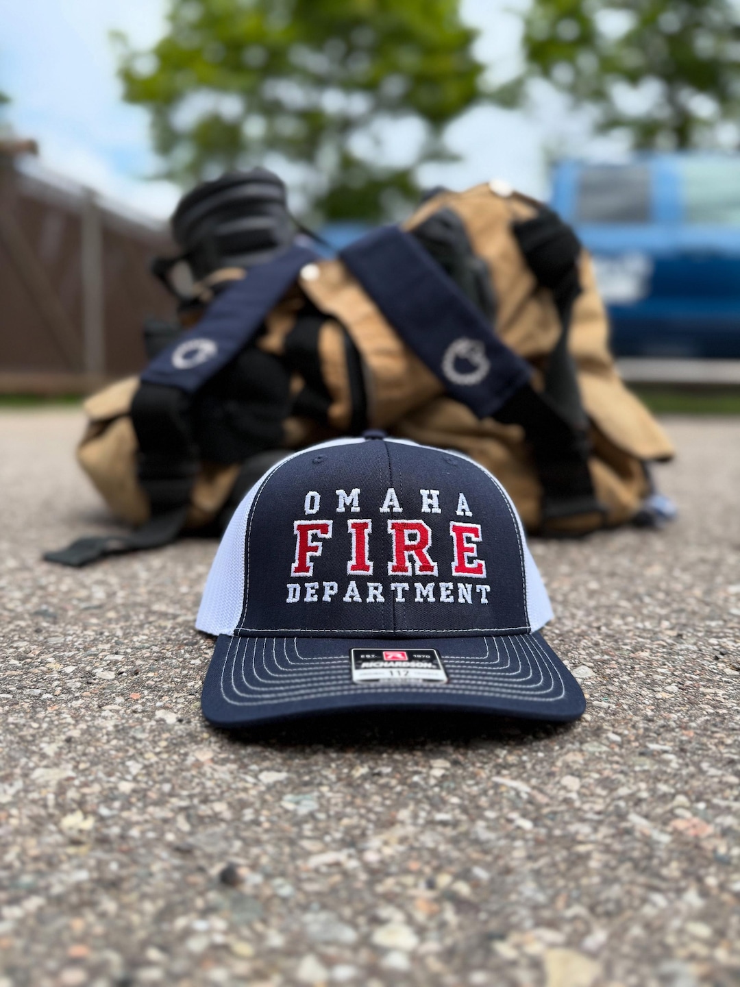 Fire Fighter Hats- Embroidered - Etsy