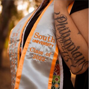 Custom Graduation Stole / Stoles / Sashes - Etsy