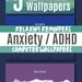 RELAXING REMINDERS WALLPAPERS | Adhd & Anxiety Desktop Wallpapers ...