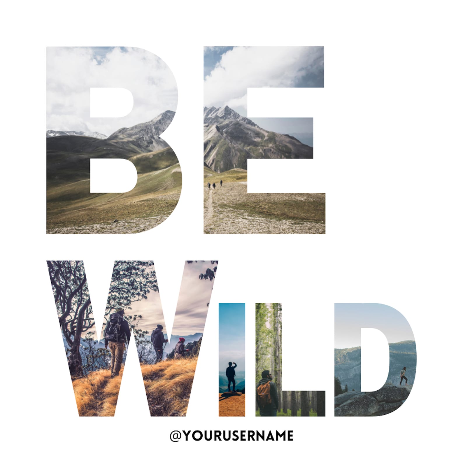 LIGHT OUTDOOR TEMPLATE | Outdoor/travel/adventure-theme Instagram ...