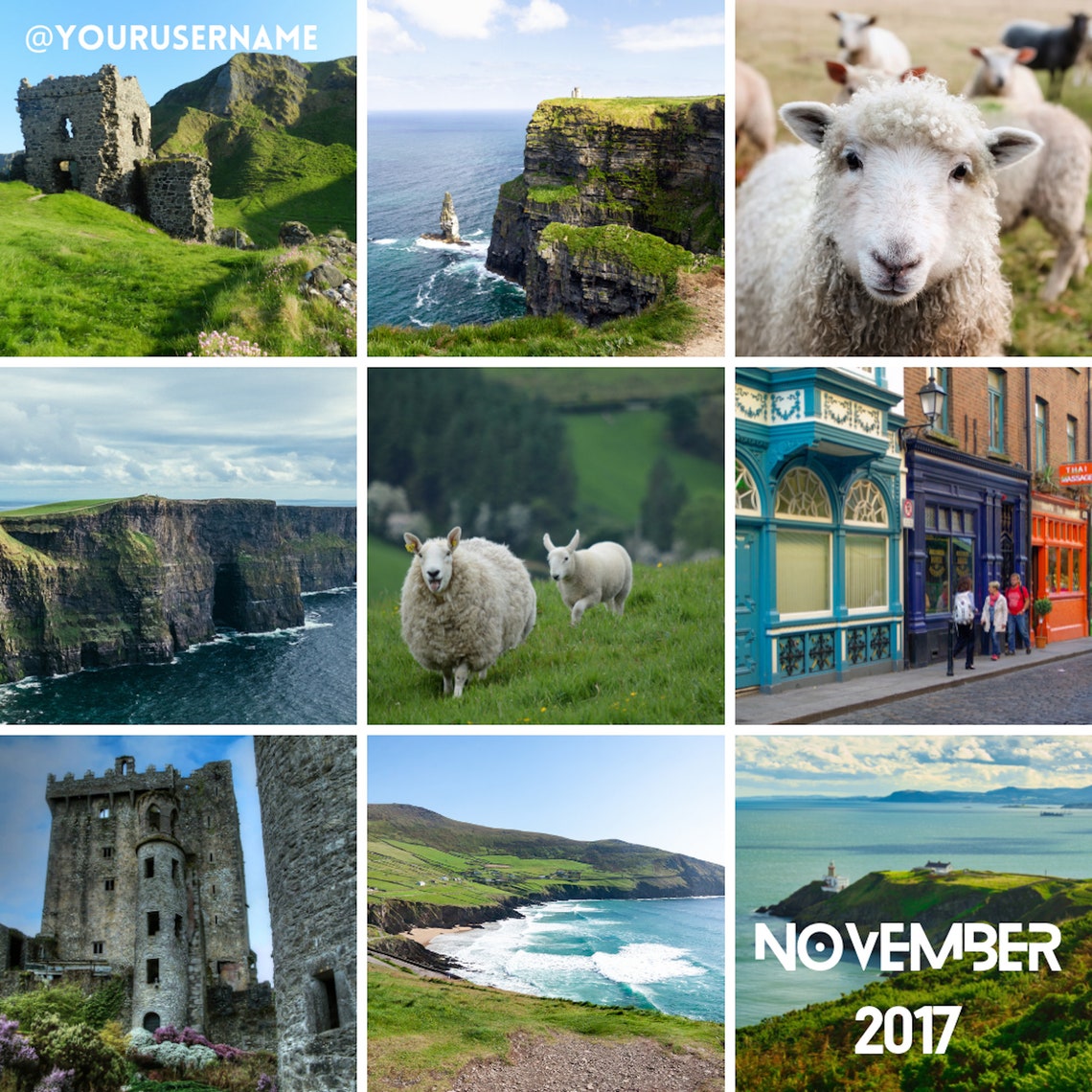 LIGHT OUTDOOR TEMPLATE | Outdoor/travel/adventure-theme Instagram ...