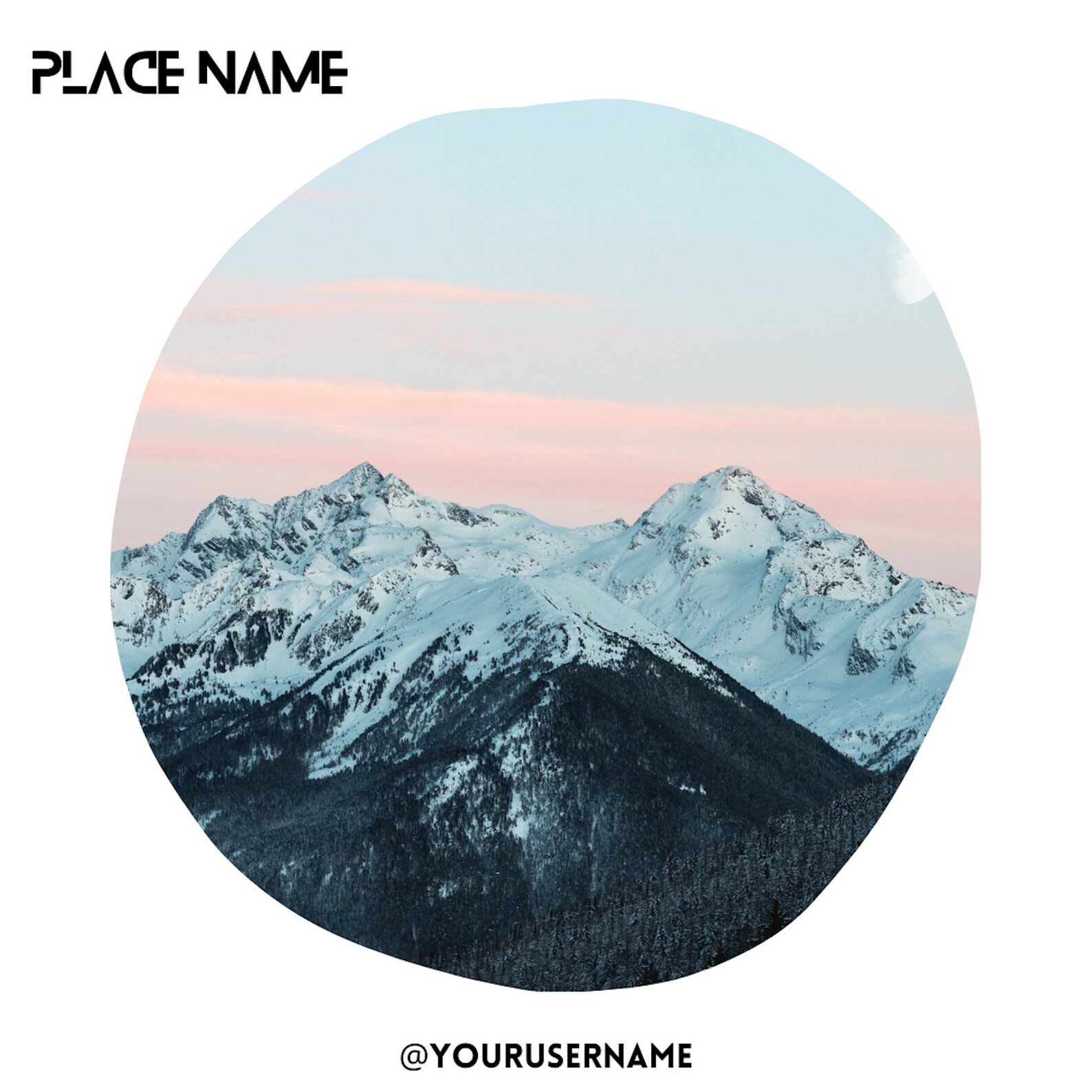 LIGHT OUTDOOR TEMPLATE | Outdoor/travel/adventure-theme Instagram ...