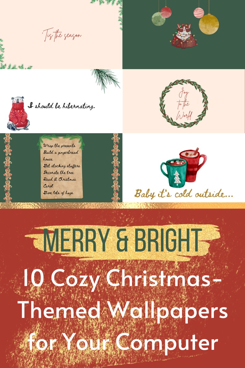 10 CHRISTMAS DESKTOP WALLPAPERS | Christmas-themed Cute Computer ...