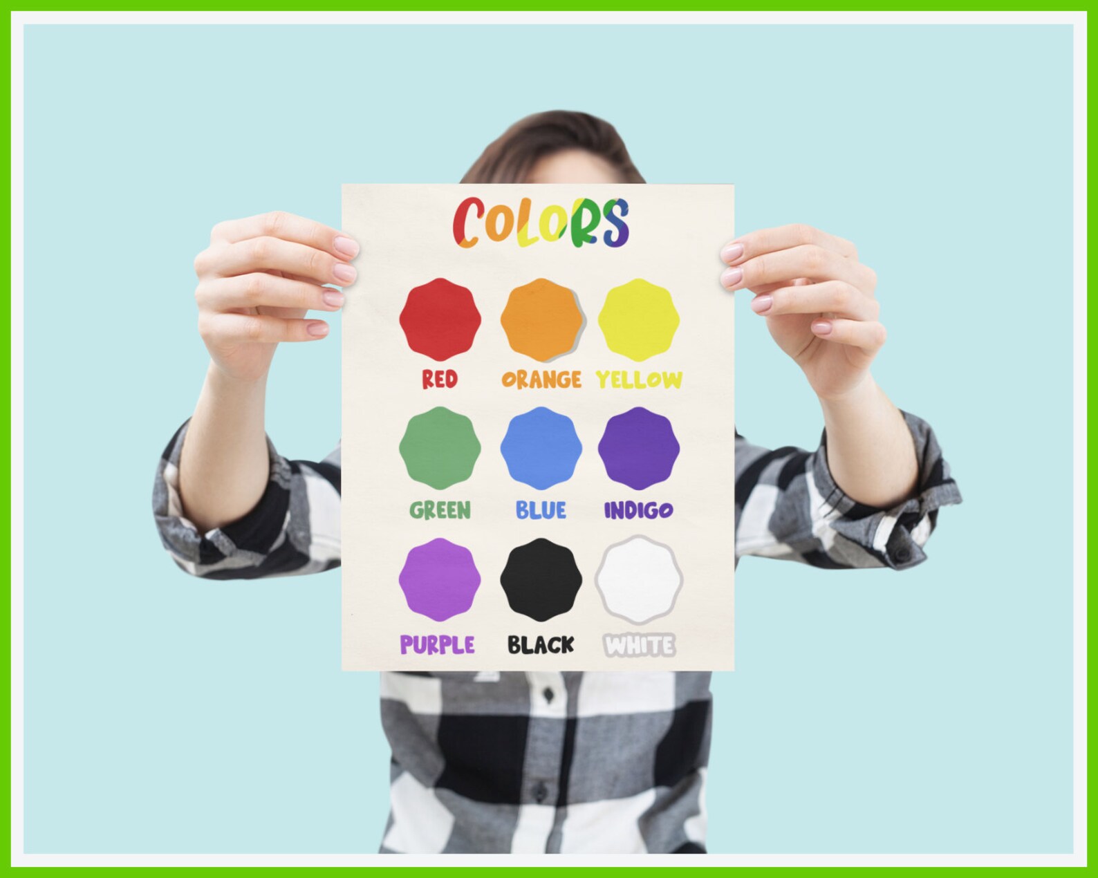 Classroom Printable Posters Colors Numbers Alphabet Days of the Week ...