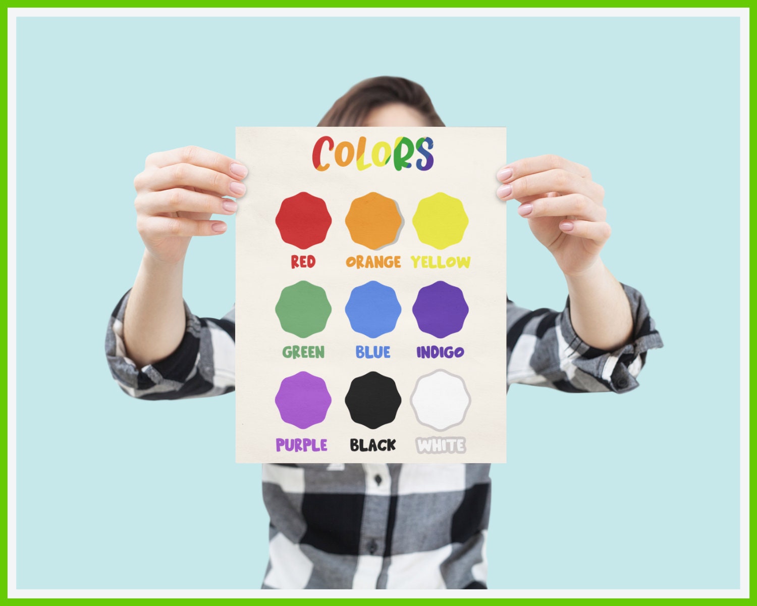 Classroom Printable Posters Colors Numbers Alphabet Days of the Week ...