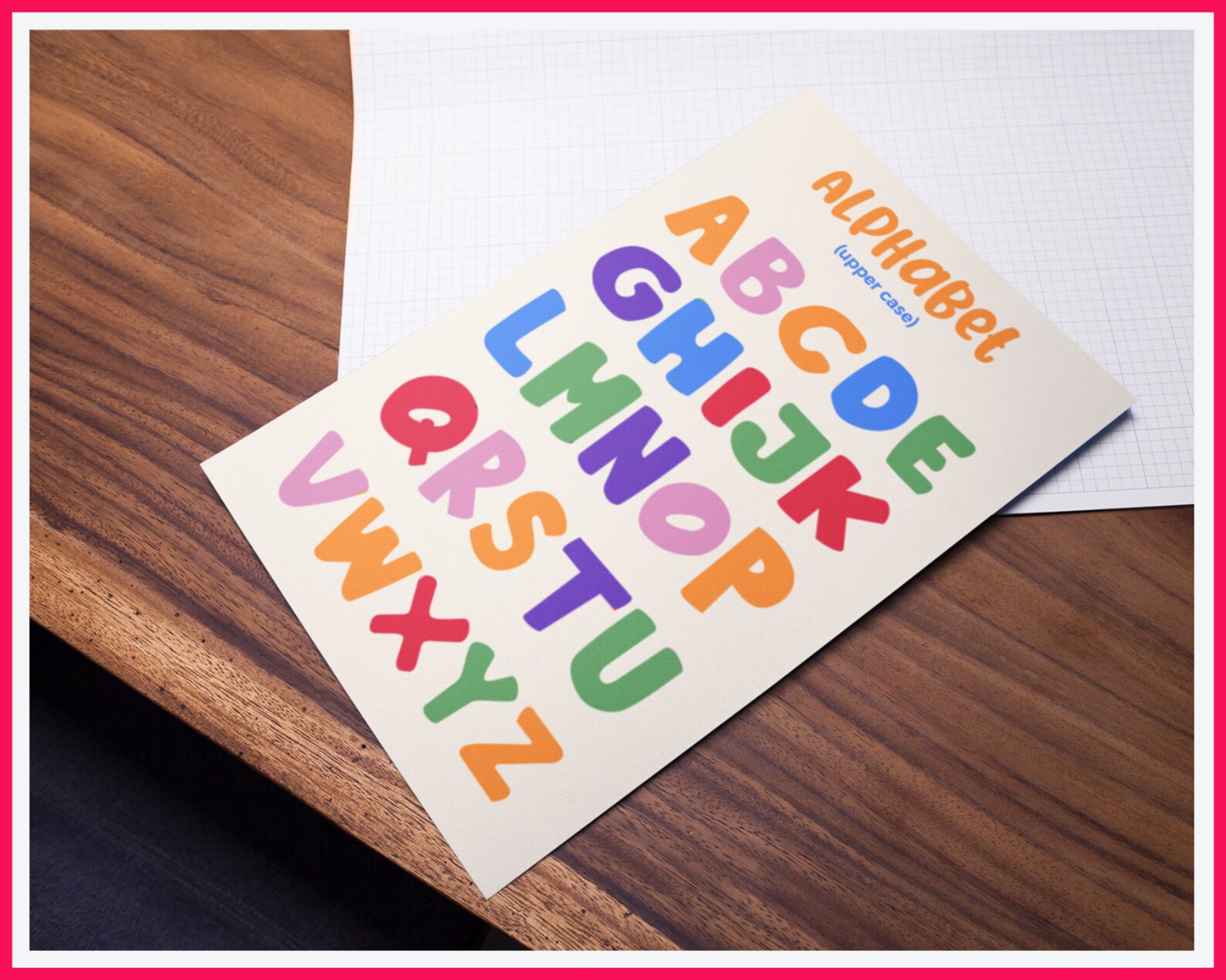 Classroom Printable Posters Colors Numbers Alphabet Days of the Week ...