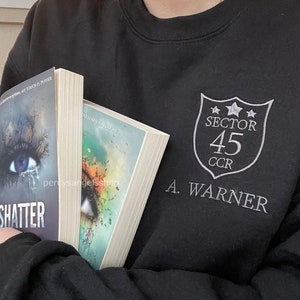Aaron Warner Shatter Me 45 Sector CCR Uniform Crewneck/sweatshirt ...