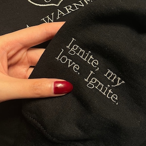 Aaron Warner Shatter Me 45 Sector CCR Uniform Crewneck/sweatshirt ...