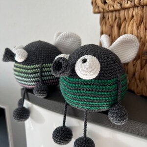 PDF Crazy Fly/ Downloadable Crochet Pattern in English, Amigurumi - Etsy