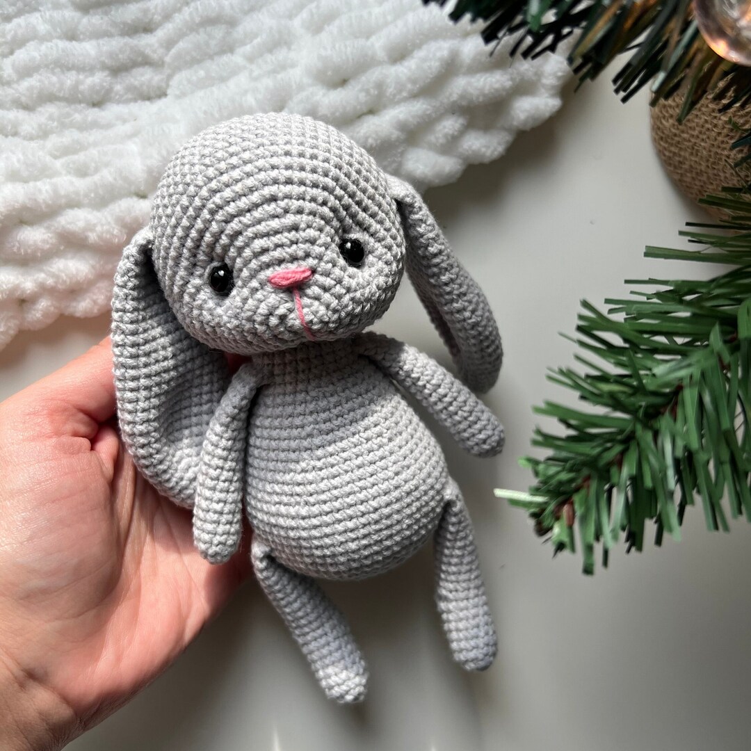 PDF Hugo the Rabbit/bunny Downloadable Crochet Pattern in English ...