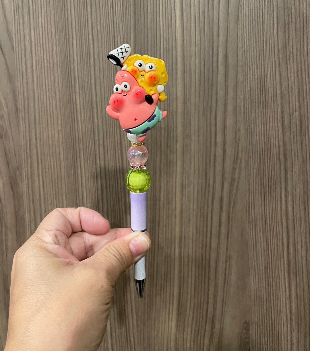 Patrick and Spongeb Pen - Etsy