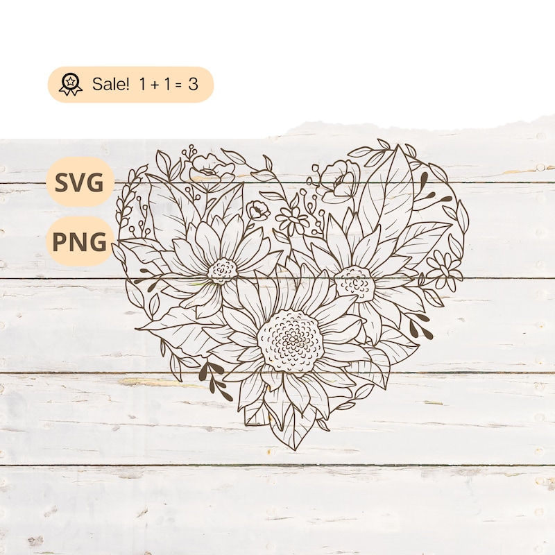 Tooled Sunflower Tattoo Svg - Etsy