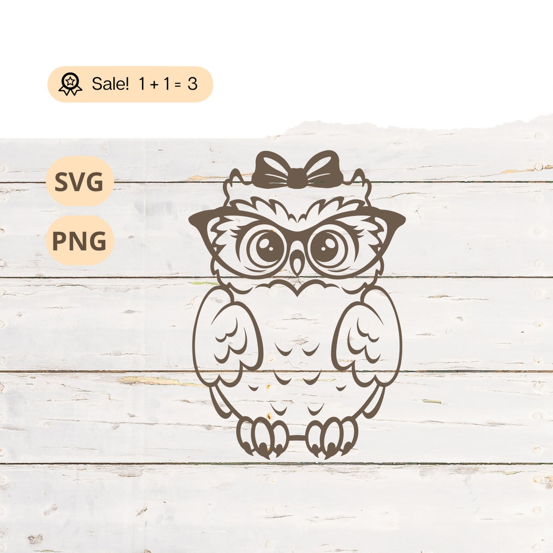 Cute Owl SVG PNG Owl SVG Baby Owl Svg Bird Svg Baby Animal - Etsy