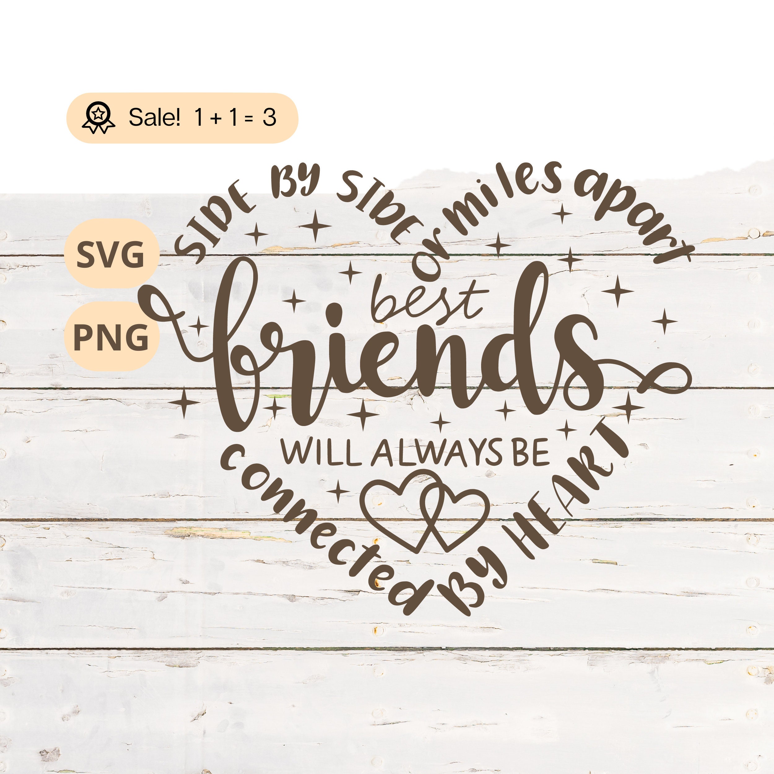 Best Friends Always SVG, PNG, Cut File, Cricut - Etsy