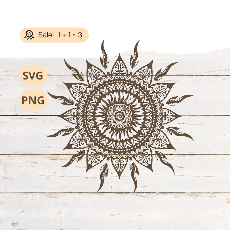 Celestial Mandala Svg - Etsy