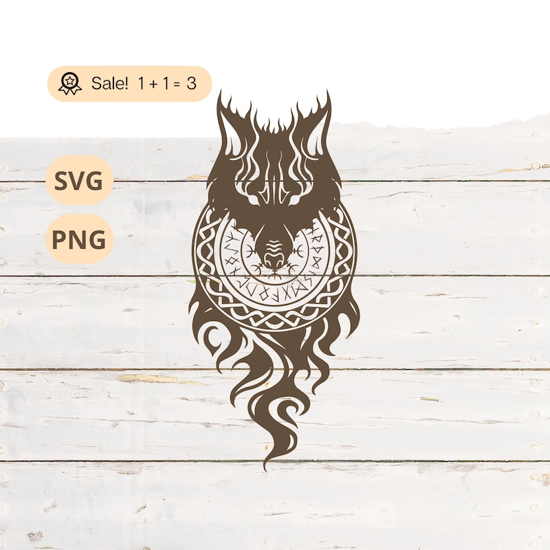 Viking Wolf - Etsy