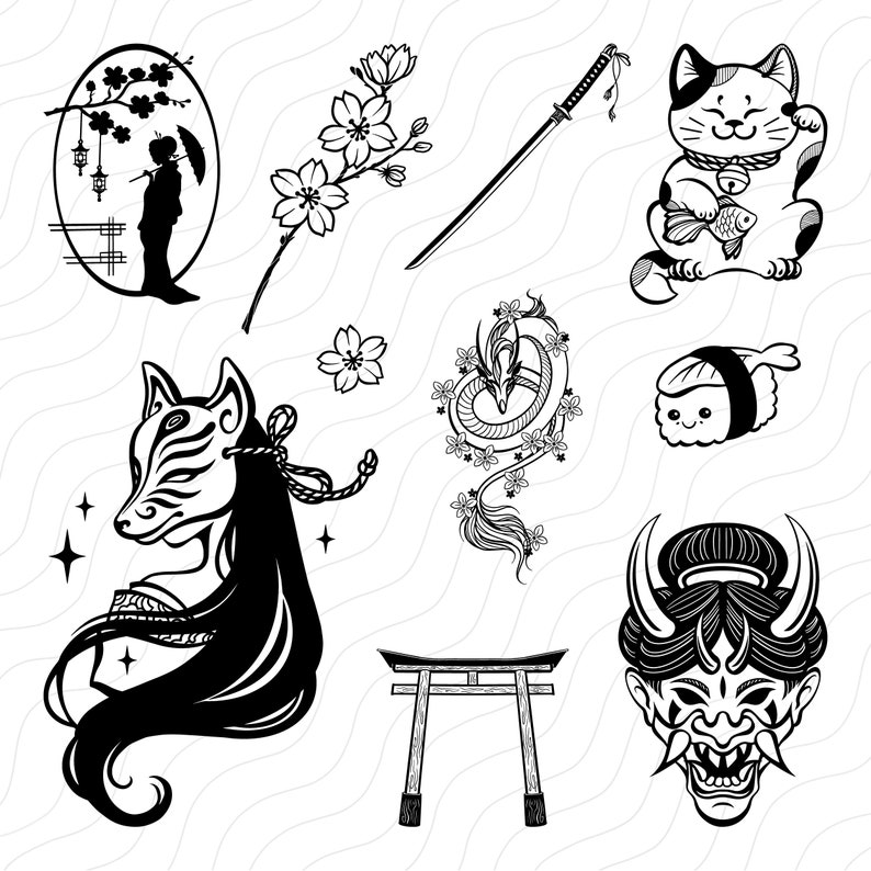 40 Big Japanese SVG Bundle Japan SVG Japan File for Cricut - Etsy Canada