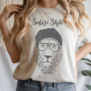 Stylish Lion With Glasses SVG PNG, Lion SVG, Lion Head Svg, Animal Head ...