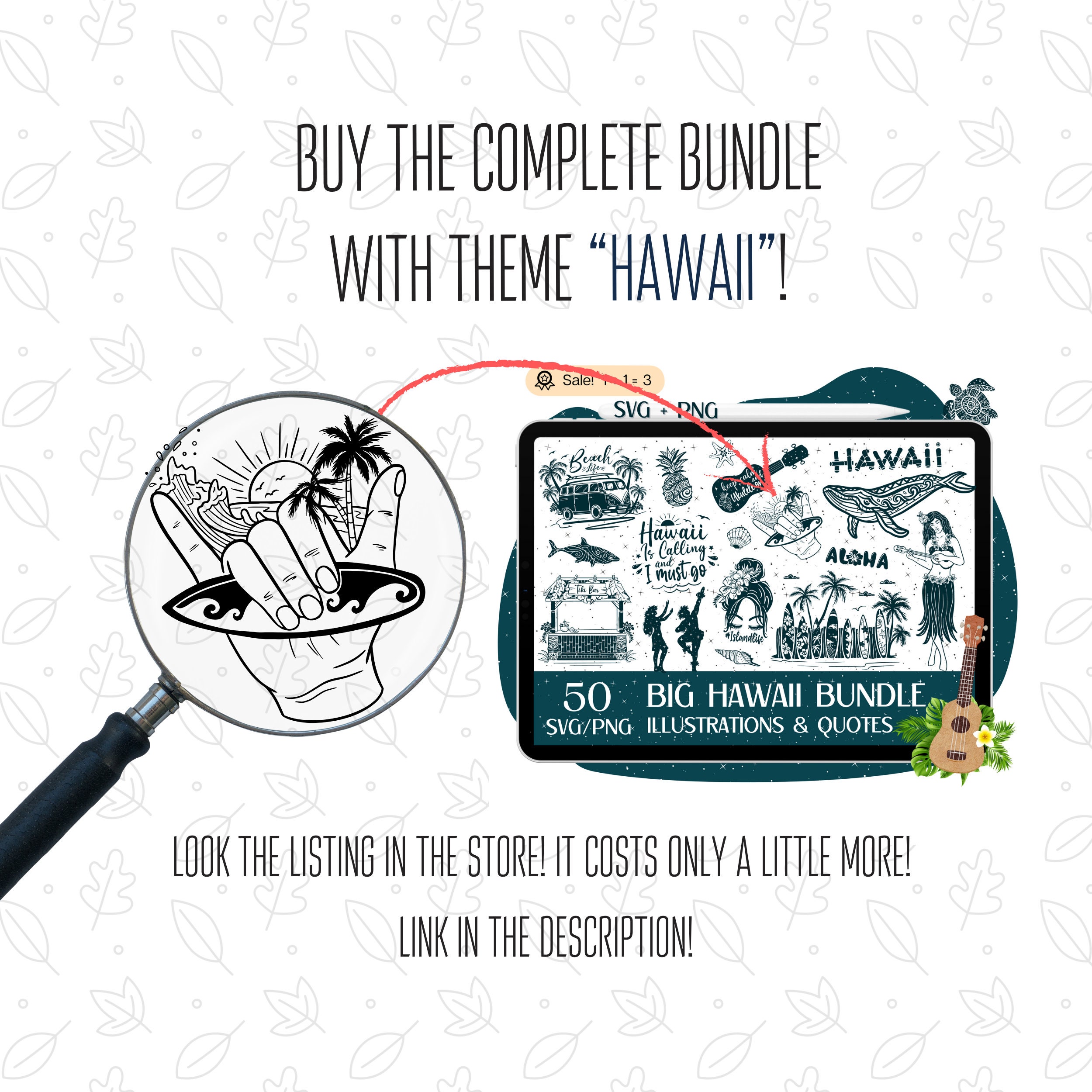 Shaka Hand SVG PNG, Hang Loose Svg, Hawaiian Svg, Wave Svg, Beach Scene ...