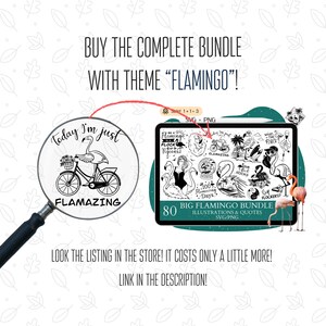 Flamingo on a Bike SVG PNG, Flamingo Svg, Flamazing Svg, Funny Flamingo ...