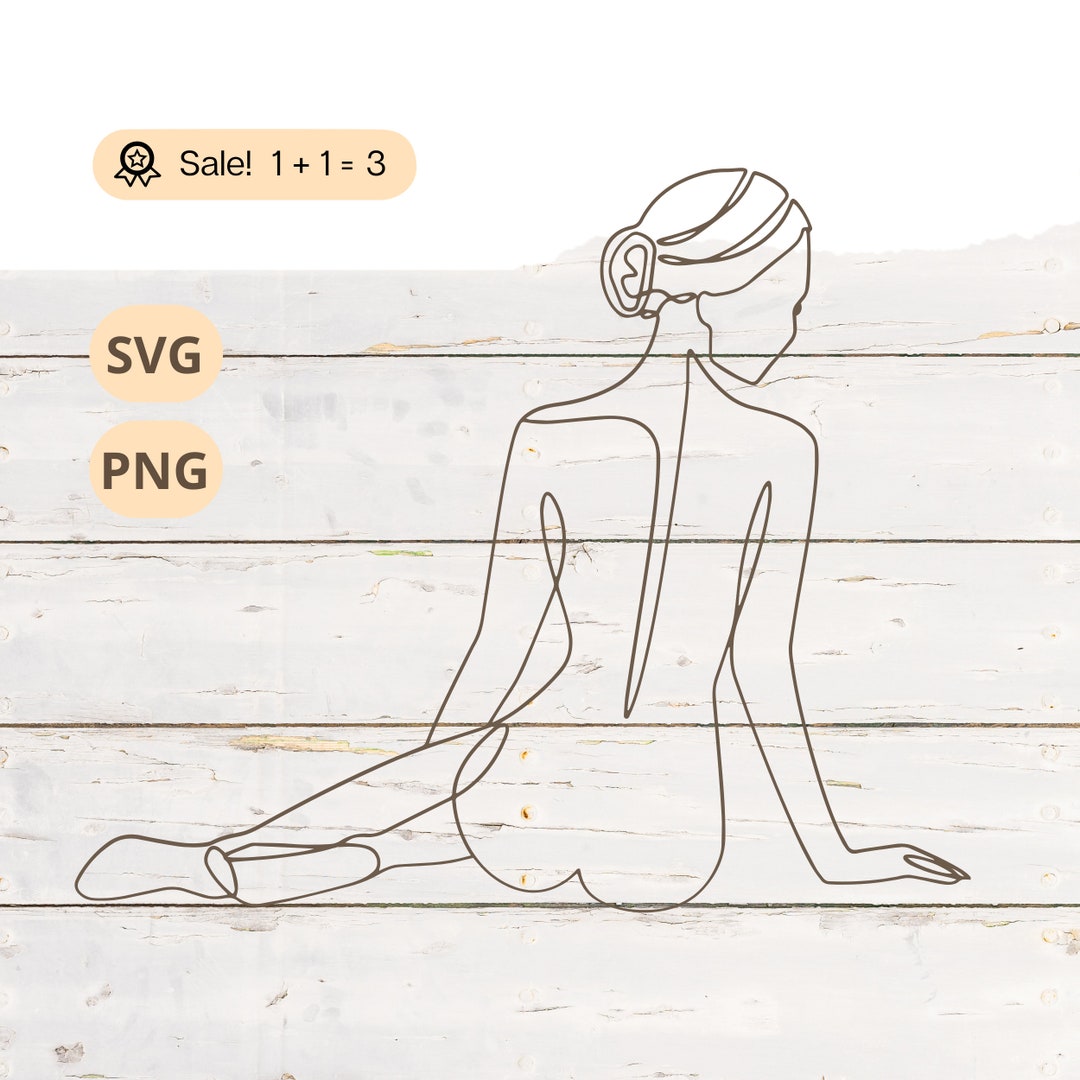 Woman Line Art SVG PNG, One Line SVG, Line Art Svg, One Line Art ...