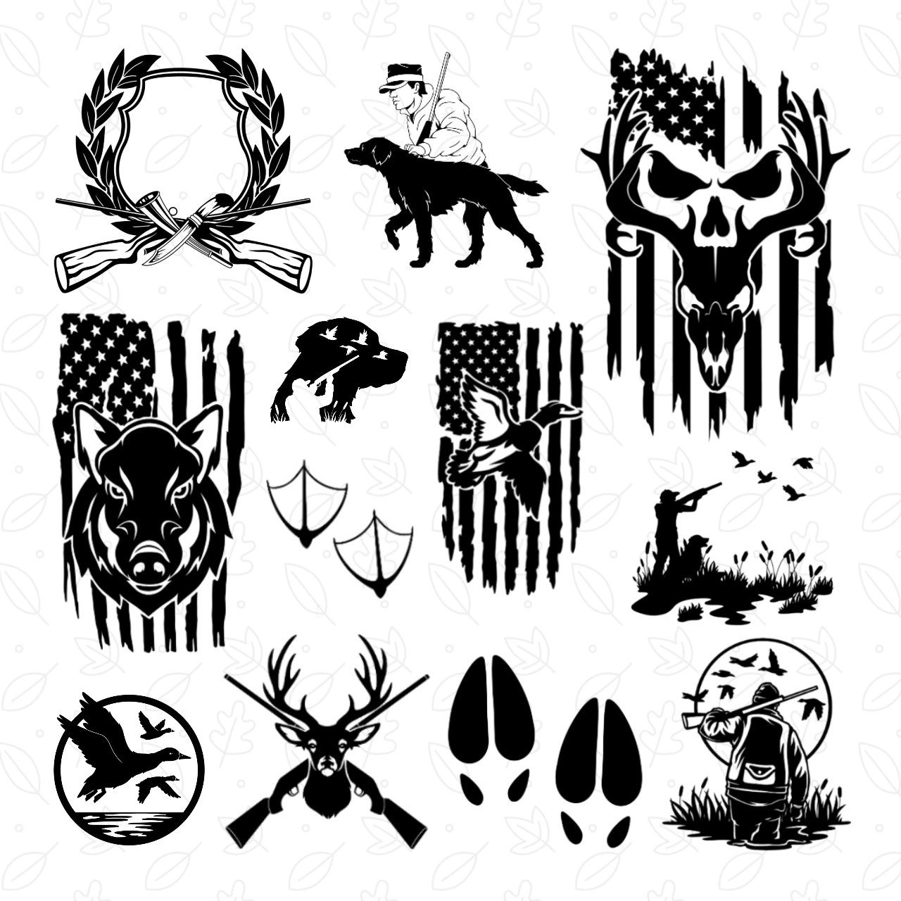 60 Big Hunting SVG Bundle Hunting SVG Hunter Svg Cut Files - Etsy