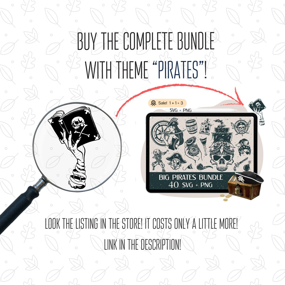 Pirate Codex SVG, Skull Hand, Tattoo Clipart (PNG, SVG) - Etsy