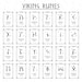 84 Viking Runes SVG Bundle, Bind Runes SVG, Runes Svg, Runes File for ...