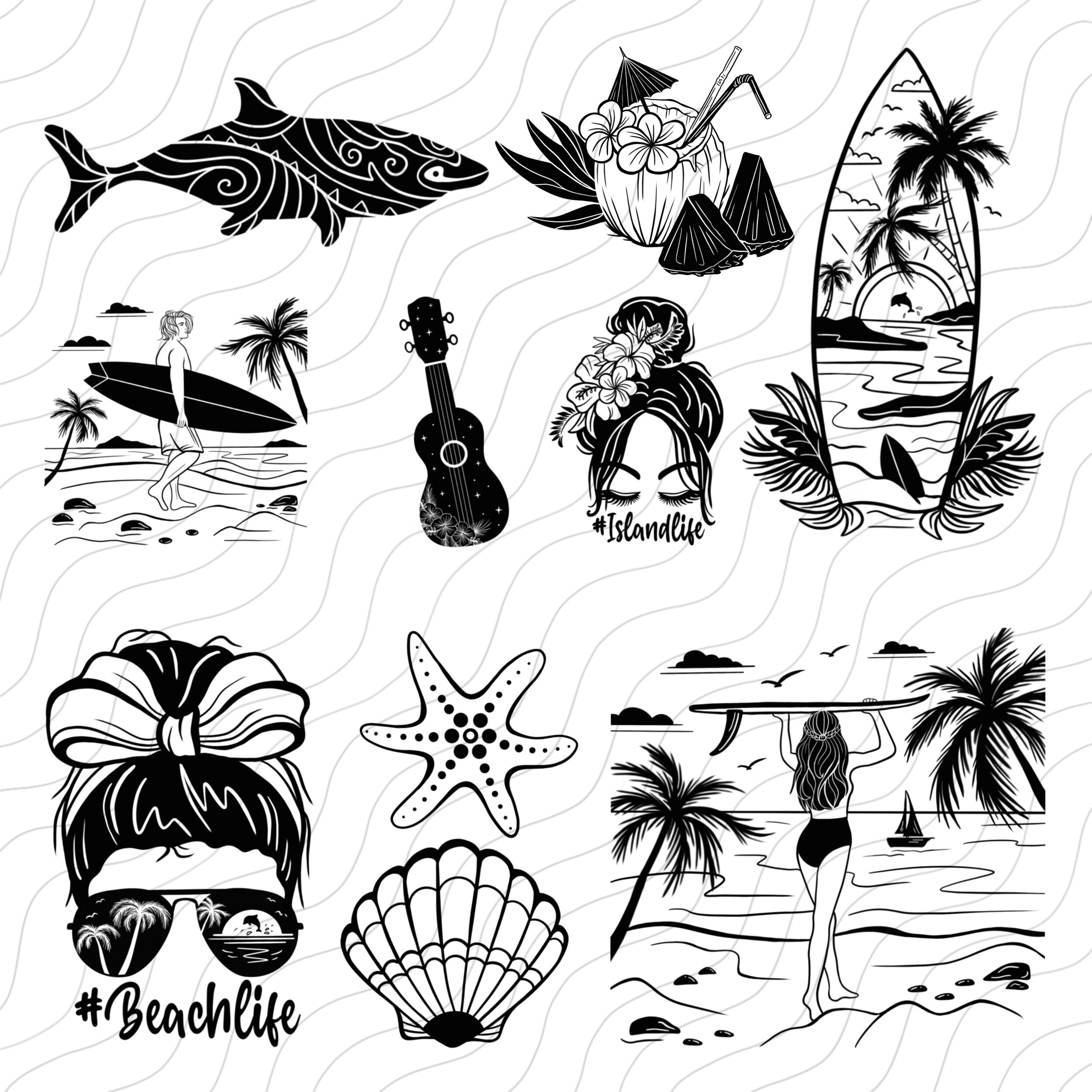 50 Hawaii SVG Hawaiian SVG Bundle Hawaiian Quotes Signs - Etsy Australia