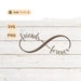 Forever Friendship SVG, Friends Infinity Tattoo Design (PNG) - Etsy