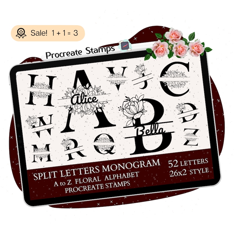 Cursive Alphabet Stamps - Etsy