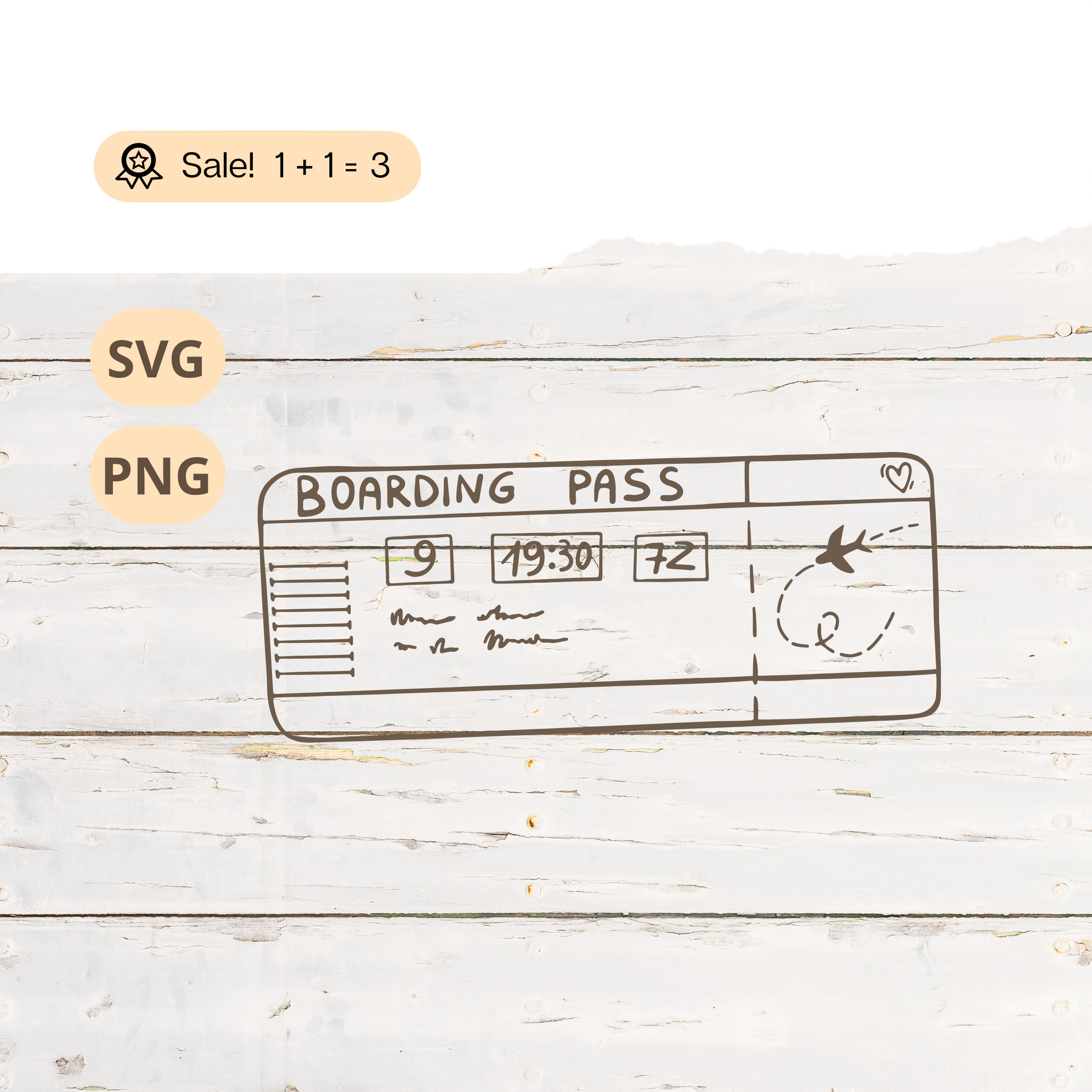 Boarding Pass SVG PNG Travel SVG Adventure Svg Journey Svg - Etsy