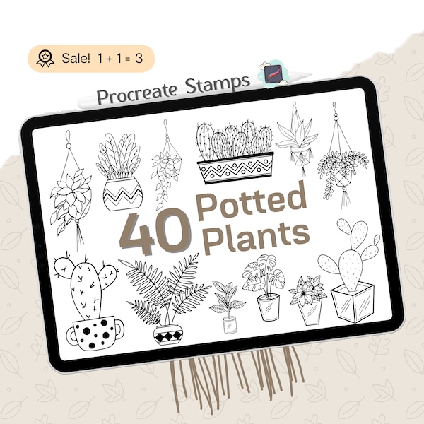 Plant Stamp - Etsy