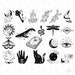 Mystical SVG Bundle, 60 Magical SVG, Halloween SVG, Celestial Cut File ...