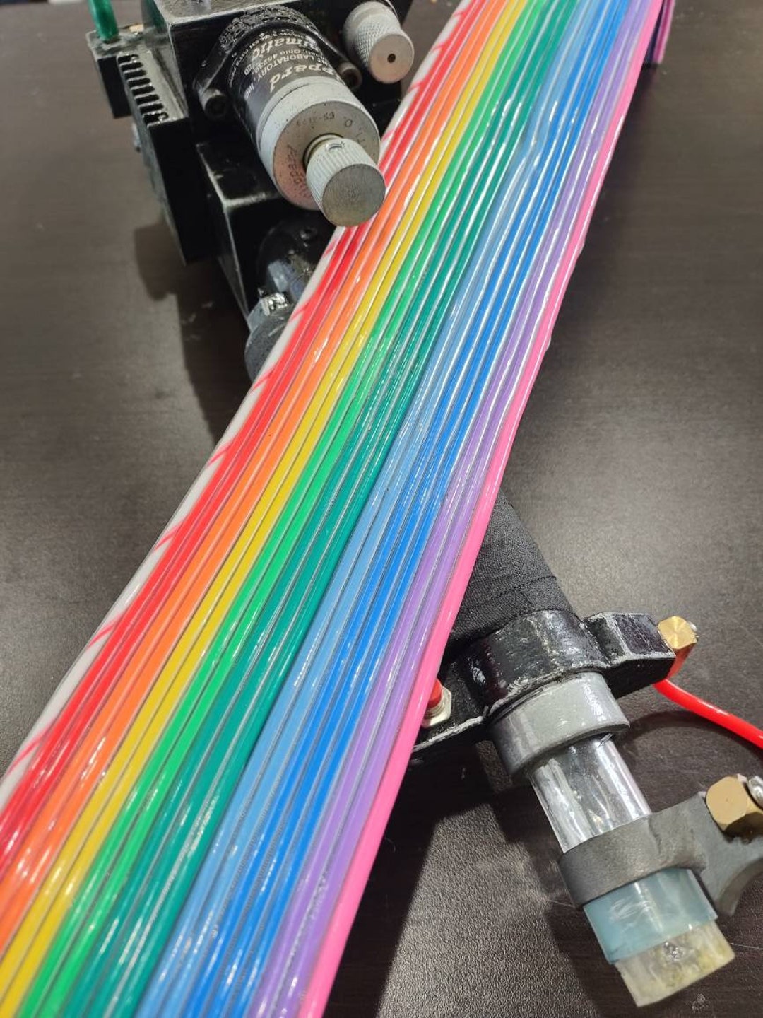 Ghostbusters Proton Pack Rainbow Ribbon Cable - Video Game Accurate - Etsy