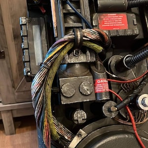 Ghostbusters 1984 Style Rainbow Ribbon Cable: Proton Pack Prop - Full ...