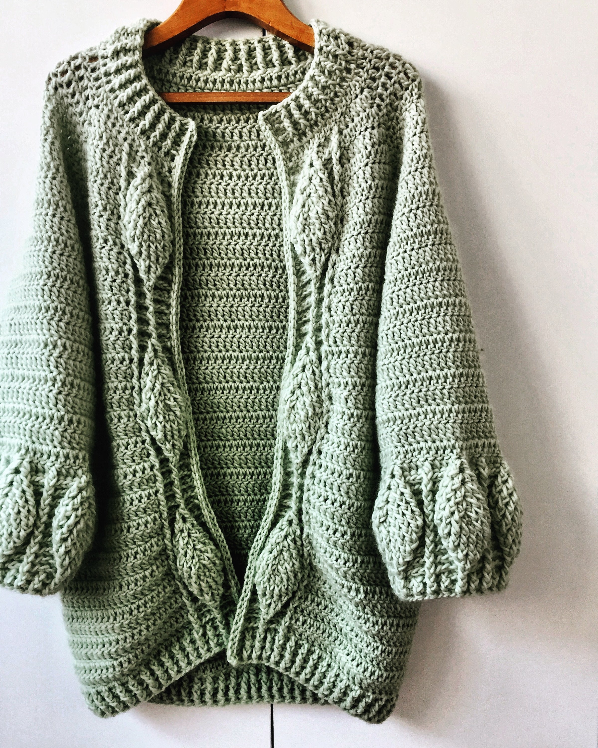 PDF Pattern Crochet Cardigan Lotus - Etsy