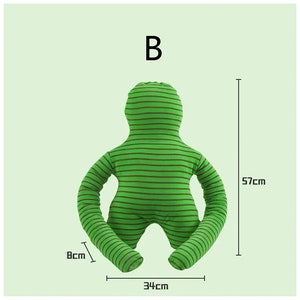 Creative Pillow/human-shaped Pillow/sofa Cushion/living Room - Etsy