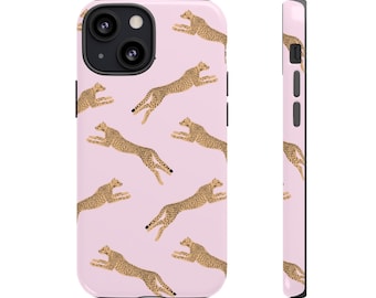Pink Cheetah I Phone Case - Etsy